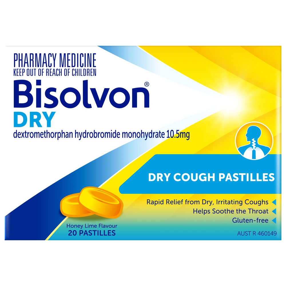 Bisolvon® Dry Pastilles for A Dry Cough - Bisolvon® Australia
